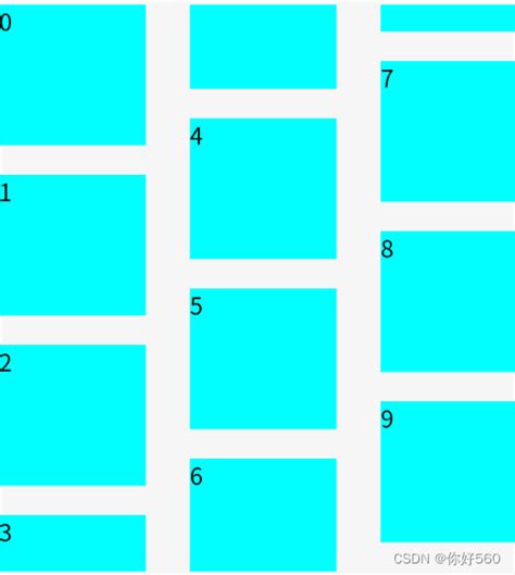 Css实现瀑布流布局技巧 Csdn博客