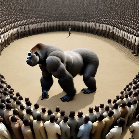 100 Men Vs 1 Gorilla Experts Reveal How The Internets Wildest Debate Could Play Out The
