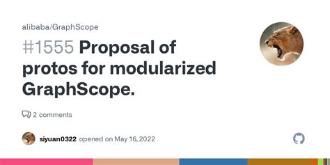 Proposal Of Protos For Modularized Graphscope · Issue 1555 · Alibaba