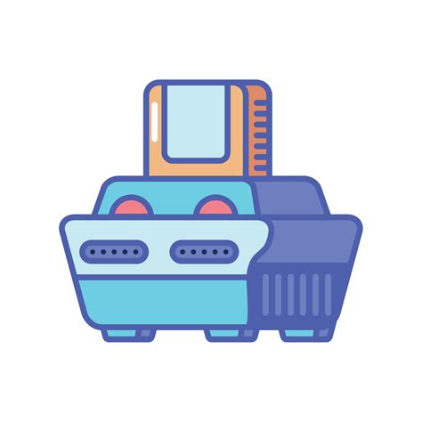 Video Game Console Retro Tech 10421129 Vector Art At Vecteezy