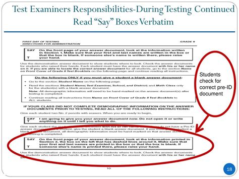 Ppt 2012 Star Program Training For Test Examiners And Proctors