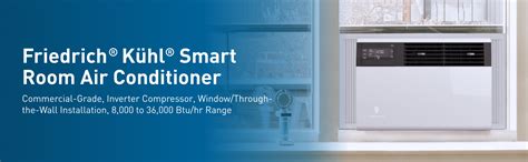 Friedrich Kuhl Inverter Series 12500 Btu 115v Smart Windowwall Air