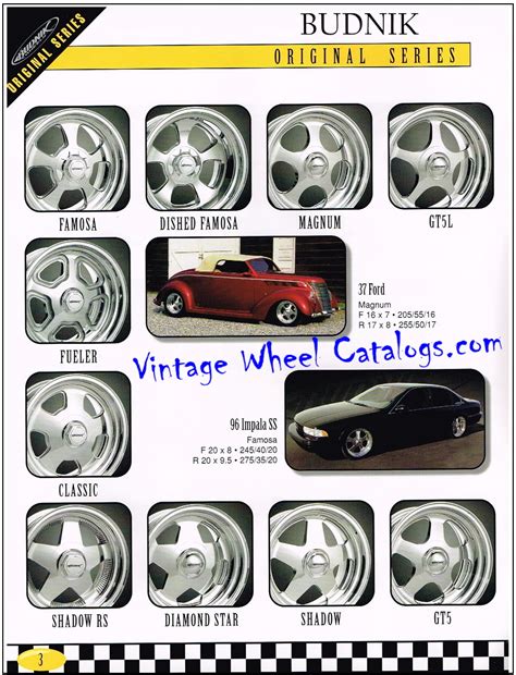 Budnik Vintage Wheel Catalogs