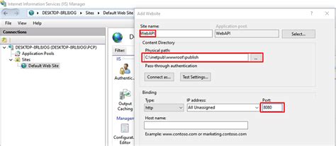 Host And Publish Net Core 6 Web Api Application On Iis Server By