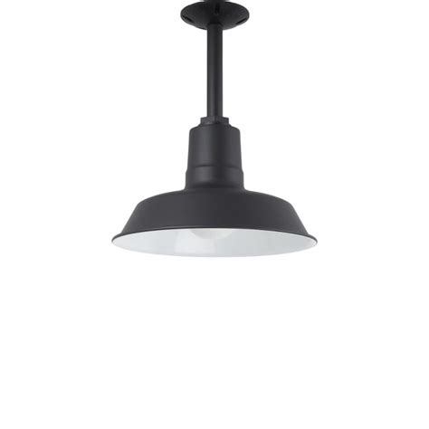 Stem Mounted Pendants Barn Light