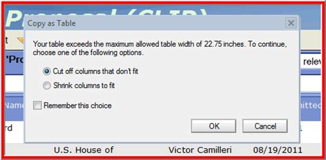 Lotus Notes Copy As Table Throws Error Your Table Exceeds The Maximum