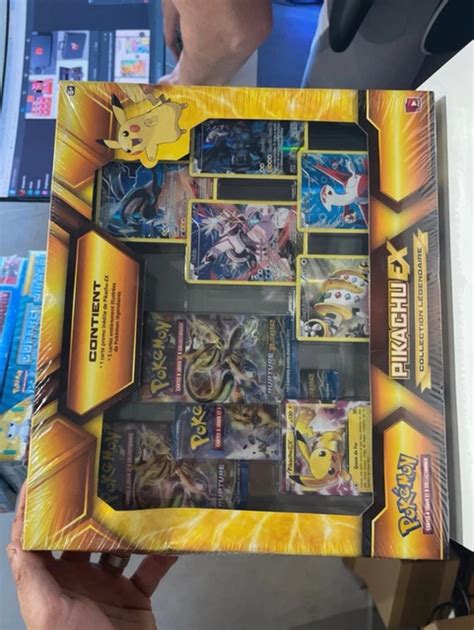 Coffret Pokemon Pikachu Ex Rupture Turbo 2016 Eur 35000 Picclick Fr