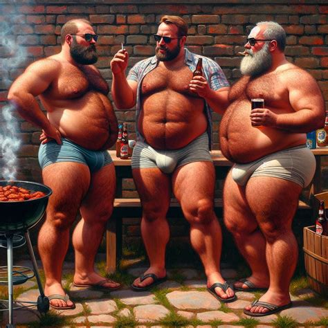 Big Ai Men On Tumblr Saturday Aidea Three Burly Gay Bear Dads