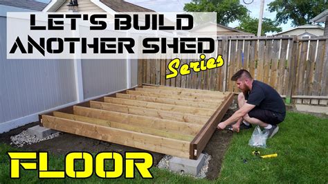 How To Build A Floating Shed Foundation Great For Uneven And Flat