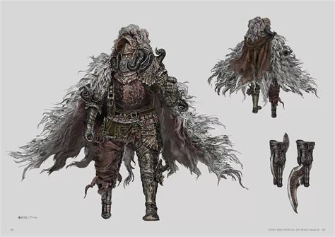 Commander Niall Concept Art Elden Ring Gallery Illustration Drôle