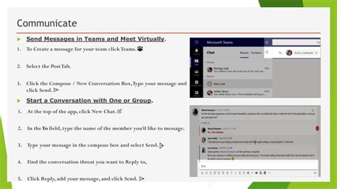 Microsoft Teams User Guide Presentation PDF