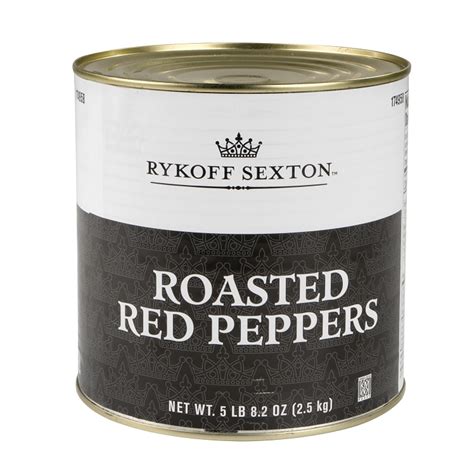 Rykoff Sexton Whole Red Bell Pepper In Water Us Foods Chefstore