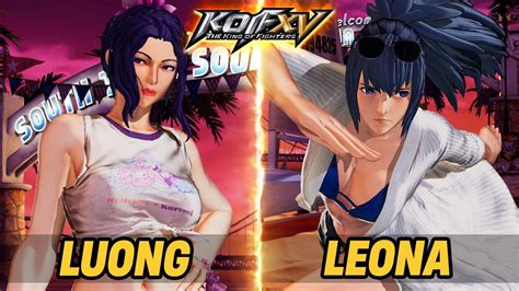 Luong Vs Leona Kof Xv Mod Youtube