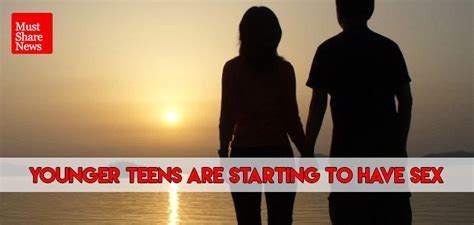 Teenagers Sexually Active From A Babeer Age But Teen Pregnancies On The Decline