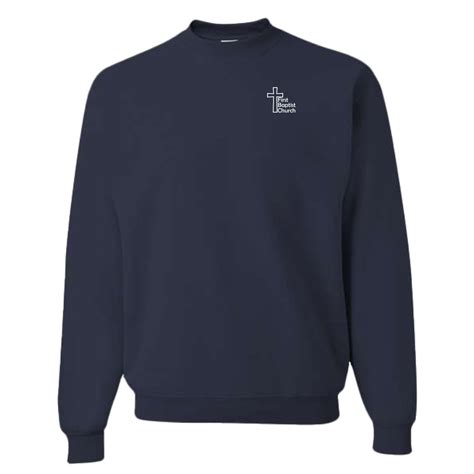 First Baptist Church Adult And Youth Crewneck Sweatshirt Hyperstitch Inc