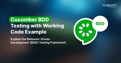 Cucumber Bdd Testing With Code Example Bdd Framework