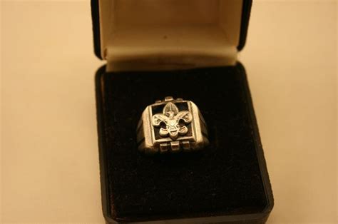 Vintage 1950s Boy Scout Ring Size 7 Ring Size Boy Scouts Scout