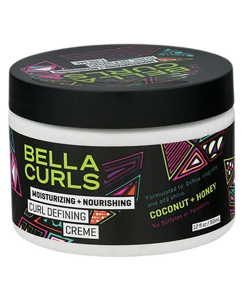 Moisturizing And Nourishing Curl Defining Cream Bella Cu