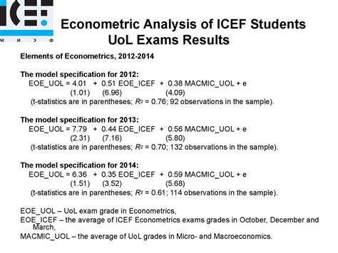 Econometrics Exam Questions And Answers Guide