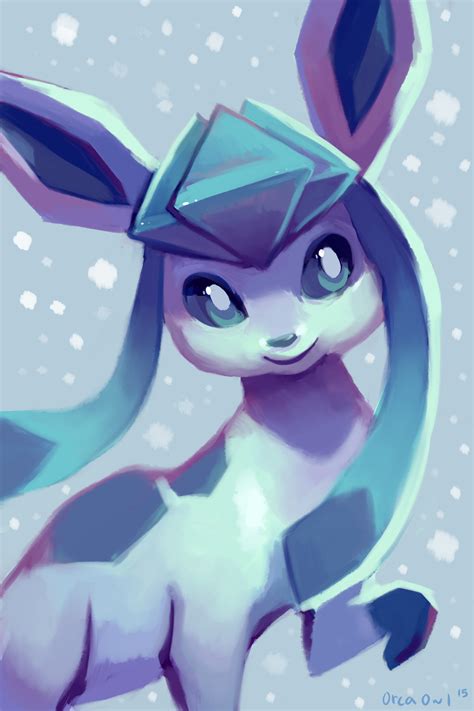 Glaceon Pokemon Drawn By Orcaowl Danbooru
