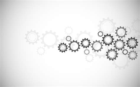 톱니바퀴와 기어 휠 메커니즘 하이테크 디지털 기술 및 엔지니어링 추상적 기술적 배경 개념에 대한 스톡 벡터 아트 및 기타 이미지 개념 개념과 주제 공장 산업 건물