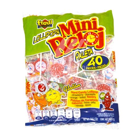 Dulces Vero Paleta Cupido Chamoy Bolsa Con 40 Piezas Caja Con 24