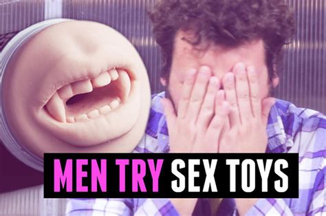 Men Try Sex Toys For The First Time