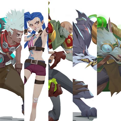 League Of Legends Zaun Female