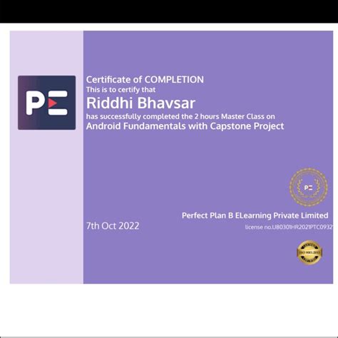 Riddhi B On Linkedin Androidappdevelopment Project Elearning