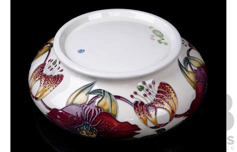Moorcroft Porcelain Bowl In Anna Lot 1541089 Allbids