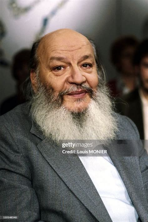 Claude Manceron Historian In France In November 1979 News Photo