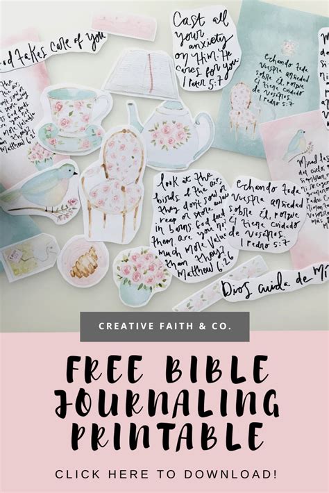 Free Bible Journaling Printable Artofit