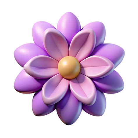 Dazzling Acclaimed Stylized Flower With Single Weight Stroke Flat Color With Scalable Design