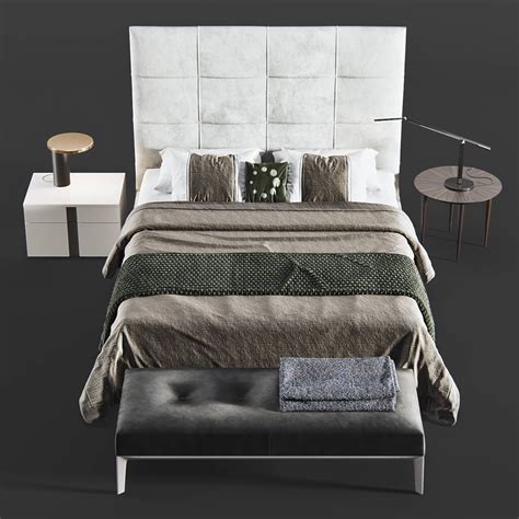 Askona Elisa Grand Bed - Download the 3D Model (11644) | zeelproject.com