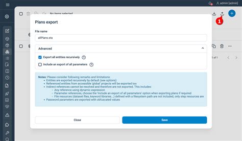 Importexport Entities Exense Resource Repository