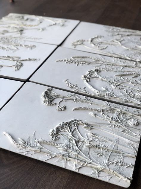 Главная Марианна Макарова ботанический барельеф Plaster Crafts Plaster Wall Art Concrete Art