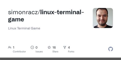 Github Simonracz Linux Terminal Game Linux Terminal Game
