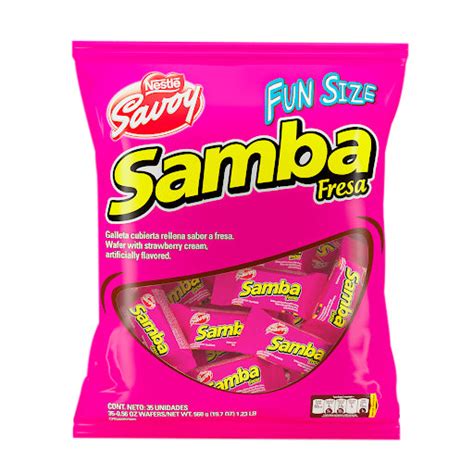 Mini Samba De Fresa 35 Unidades Venezuela Togo