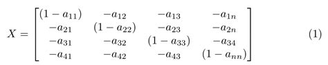 matrices variable subscript in matrix notation not working tex