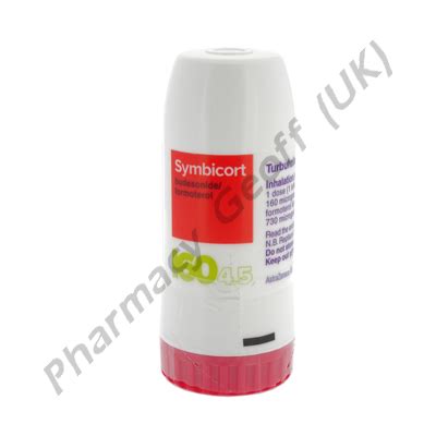 Symbicort Turbuhaler Budesonideformoterol Fumarate 160mcg45mcg