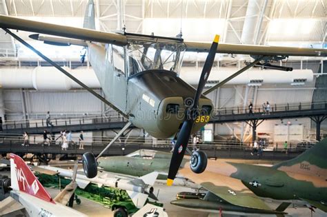 World War Ii Era Aircraft Are On Display At The National Air And Space Museum Near Washington