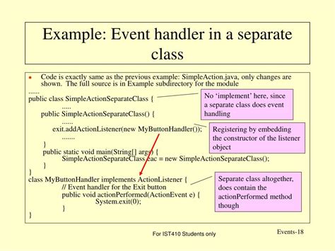 PPT Event Handling PowerPoint Presentation Free Download ID 5571491
