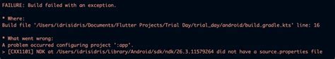 step by step guide to fixing ndk source properties file missing error