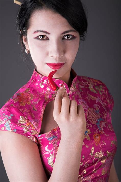 Ragazza Giapponese Fotografia Stock Immagine Di Ragazza