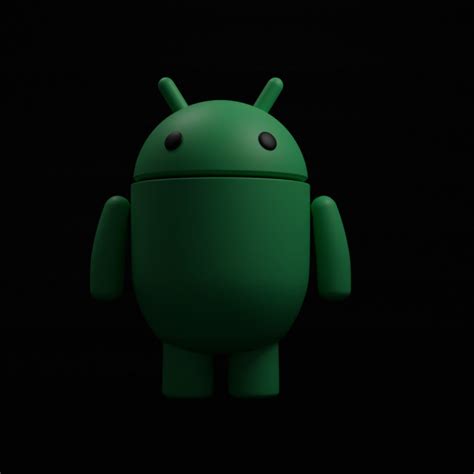 3d Printable Android Bot The Bugdroid New Look By Neil Nativ