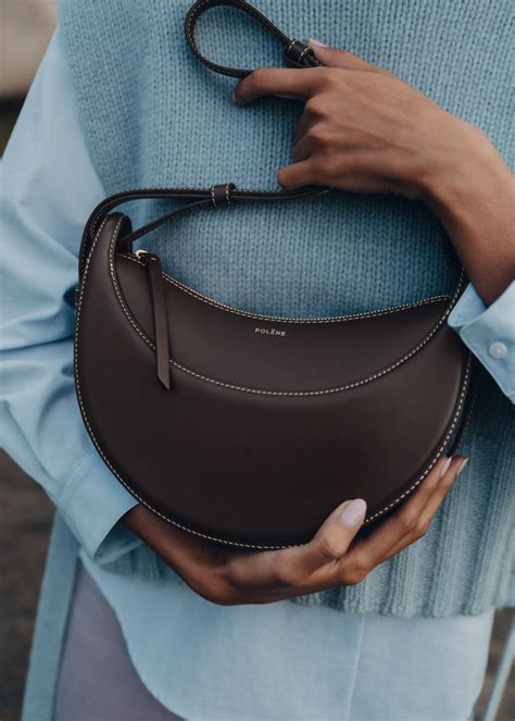 Polène Bag Numéro Dix Smooth Ebony Polène Eu