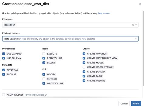 Step 3 Create A Workspace Coalesce Documentation