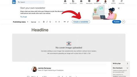 How To Create A LinkedIn Newsletter - A Complete Guide - feedalpha | Social Media Automation