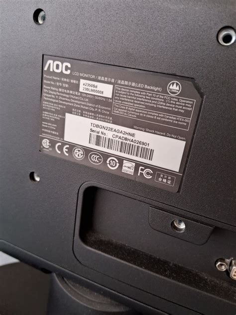 AOC LCD MONITOR Computers Tech Parts Accessories Monitor Screens On Carousell