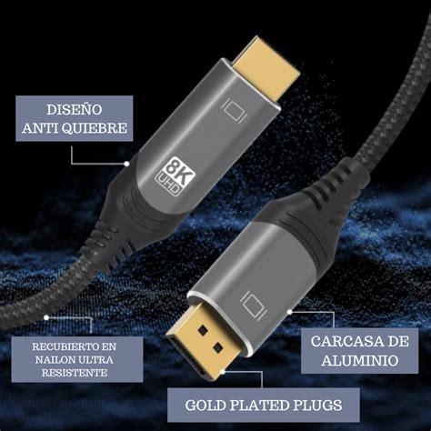 8k Hdmi To Displayport Cable Simple Tech Nicaragua